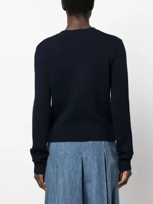 LISA YANG Mable Cashmere Crewneck Sweater - Blue