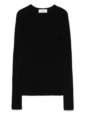 LISA YANG Vivian Cotton And Cashmere T-shirt - Black