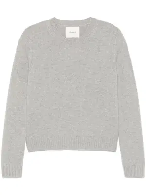 LISA YANG LISA YANG Mable Cashmere Crewneck Sweater Grey