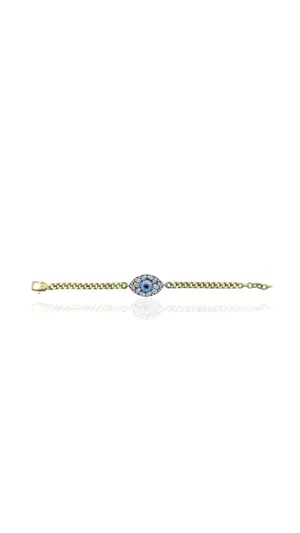 BAYEMEYC Esperanza Eye Bracelet - Gold
