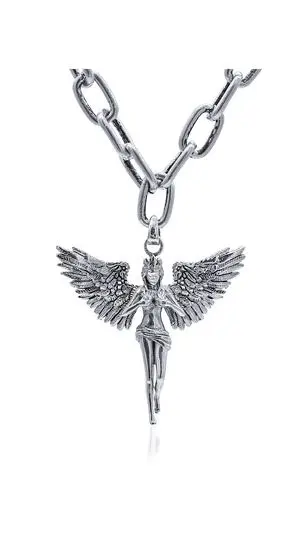 BAYEMEYC Jophiel Angel Necklace - Silver