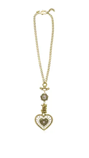 BAYEMEYC Theon Charm Necklace - Gold