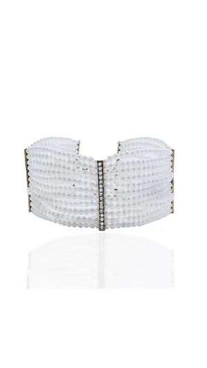 BAYEMEYC Palais Pearl Necklace - White