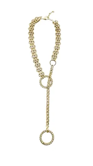 BAYEMEYC Sentiero Chain Necklace - Gold
