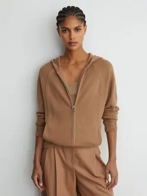 REISS Evie Jumper - Camel