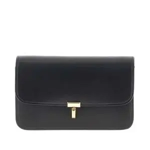 TOTEME T-lock Leather Pouch With Shoulder Strap
