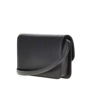 TOTEME T-lock Leather Pouch With Shoulder Strap