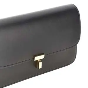 TOTEME T-lock Leather Pouch With Shoulder Strap