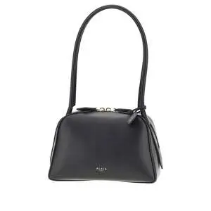 Alaïa Leather Le Bouledogue Bag - Black