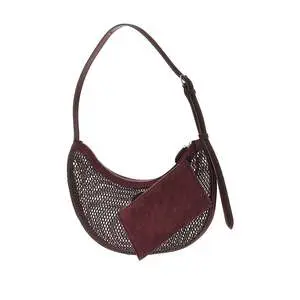 Alaïa One Piece Demi Lune Net Shoulder Bag