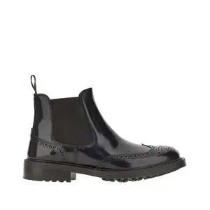 JUAN LACARCEL BY CALCE Spazzolato Leather Chelsea Boots