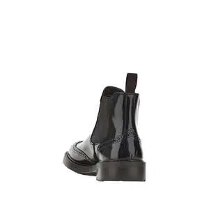 JUAN LACARCEL BY CALCE Spazzolato Leather Chelsea Boots