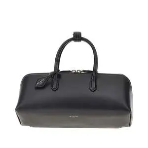 Alaïa Box Leather Delta Bag - Black