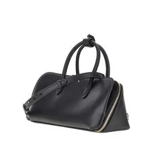 Alaïa Box Leather Delta Bag - Black
