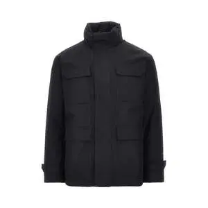 Herno Padded Gore-tex Nylon Jacket - Black