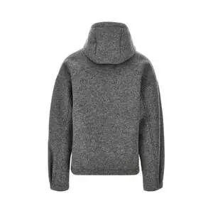Herno Wool-blend Hooded Blouson Jacket
