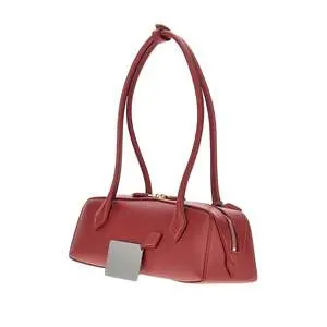 Alaïa Leather Medium Le Teckel Bag - Red