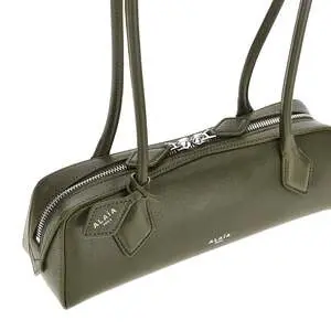 Alaïa Grained Leather Small 'le Teckel' Bag