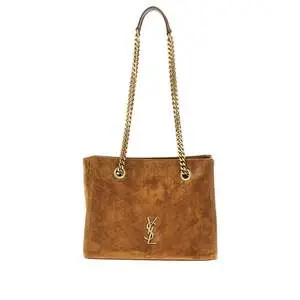Saint Laurent Suede Niki Shopping Bag