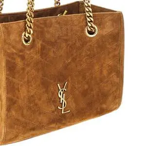 Saint Laurent Suede Niki Shopping Bag