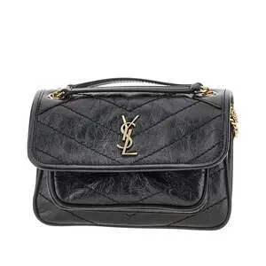 Saint Laurent Vintage Leather Mini Niki Bag