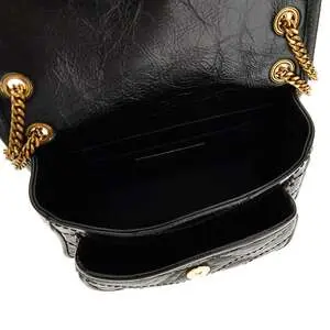 Saint Laurent Vintage Leather Mini Niki Bag