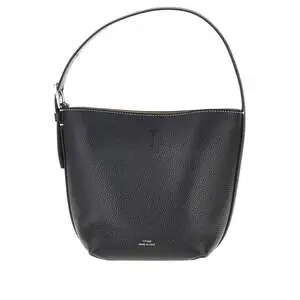 TOTEME Grained Leather Belted Tote Bag