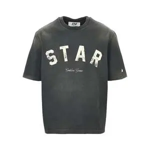 GOLDEN GOOSE Vintage Effect Relaxed Fit T-hirt