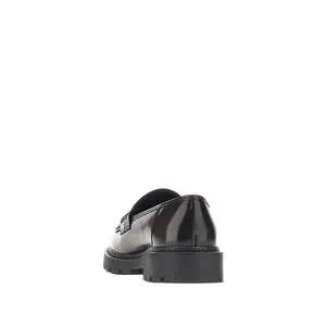 BIANCO Leather Tassel Loafers
