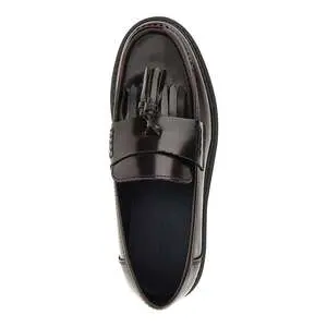 BIANCO Leather Tassel Loafers