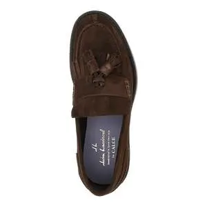 JUAN LACARCEL BY CALCE Suede Leather Loafers With Tassels