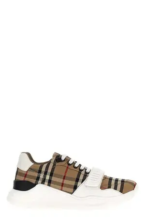 Burberry Check Print Sneakers