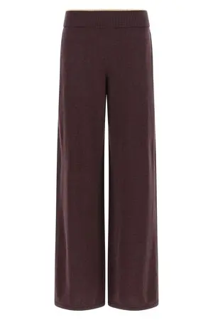 Pinko Mélange Knit Wide-leg Trousers
