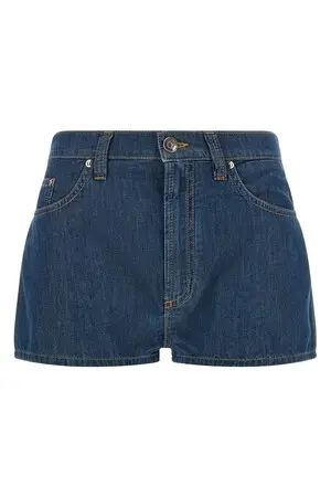 Versace Chambray Denim Shorts