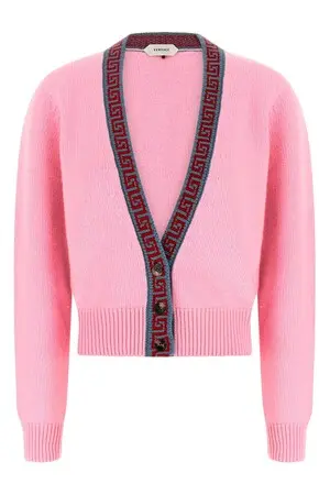 Versace Wool And Cashmere Cardigan