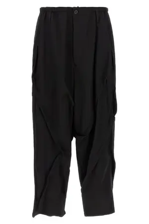 Yohji Yamamoto Tuck Pants' Pants - Black