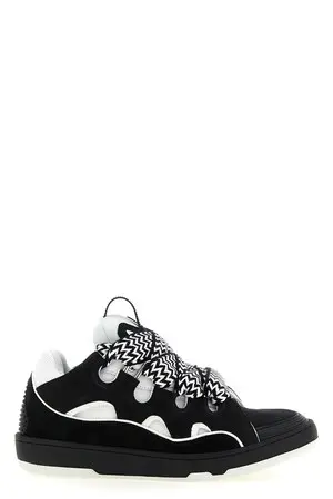 LANVIN Curb Sneakers - White/black