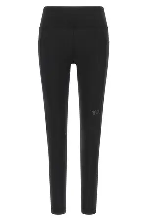 Y3 Run' Pocket Leggings - Black