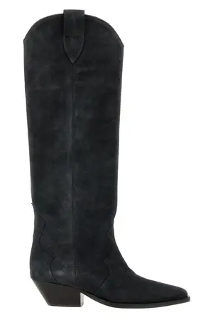 Isabel Marant Étoile Denvee Suede Boots - Black