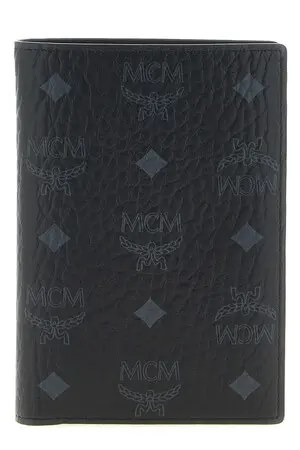 Mcm Ottomar' Passport Holder - Black