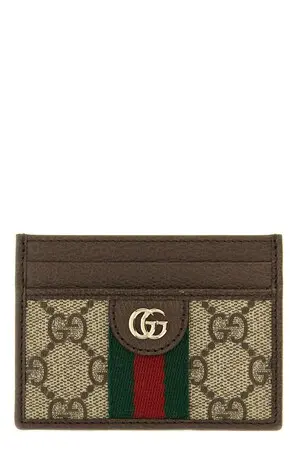 Gucci Ophidia' Card Holder - Brown