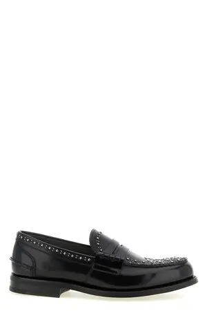 Church's Silver Tone Loafers For Men