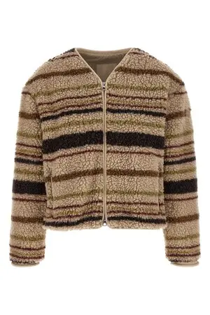 Moncler Teddy Effect Cardigan - Brown