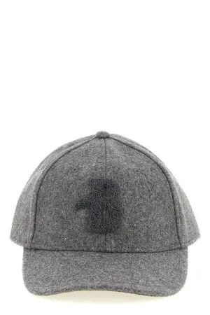 BALLANTYNE Monogram Patch Cap - Gray
