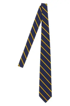 Polo Ralph Lauren Striped Club Neck Ties - Blue