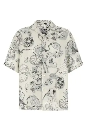 Jacquemus La Chemise Cocktail' Shirt - White/black