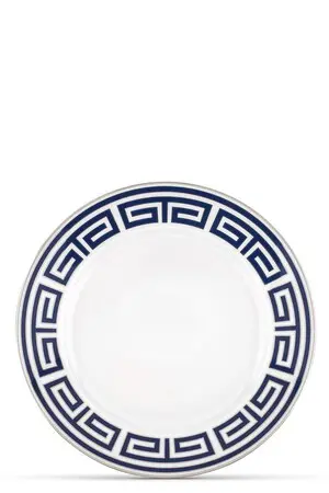 GINORI 1735 Labyrinth' Flat Plate ⌀ 28 Cm - Blue