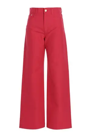 WANDLER Cotton Flare Pants
