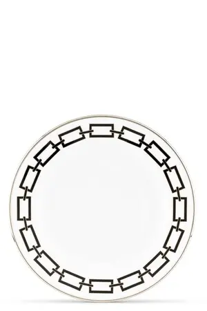 GINORI 1735 Catene' Tray ⌀ 30,5 Cm - White/black