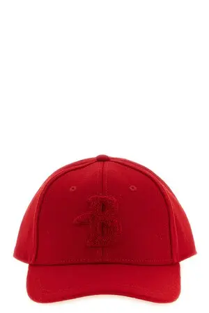 BALLANTYNE Monogram Patch Cap - Red
